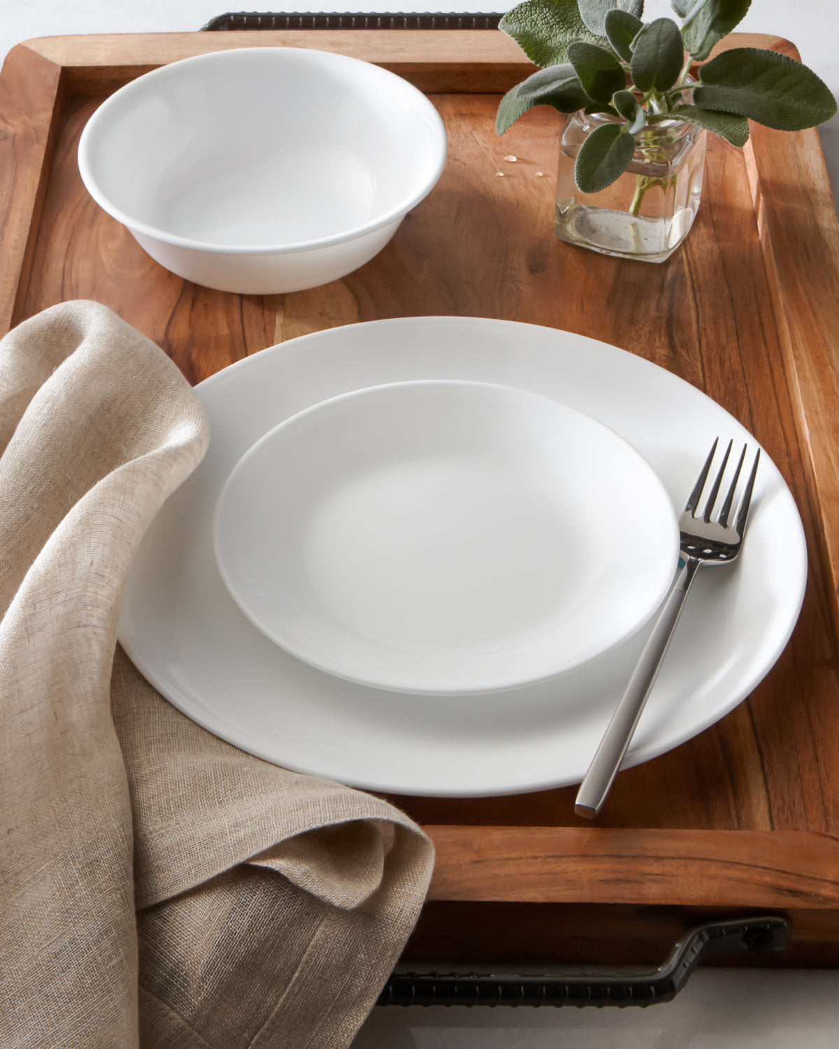 Corelle® Winter Frost White 12 Piece Dinner Set – Global Kitchen Brands ...