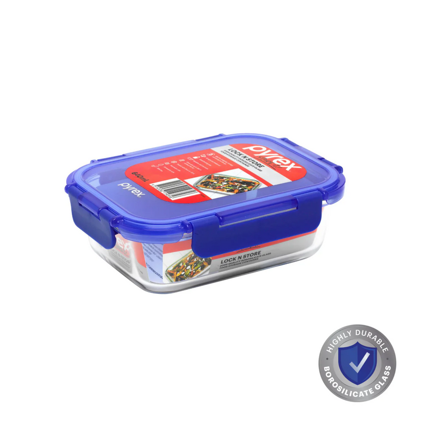 Pyrex® Lock N Store 640mL Rectangle Storage – Global Kitchen Brands ...