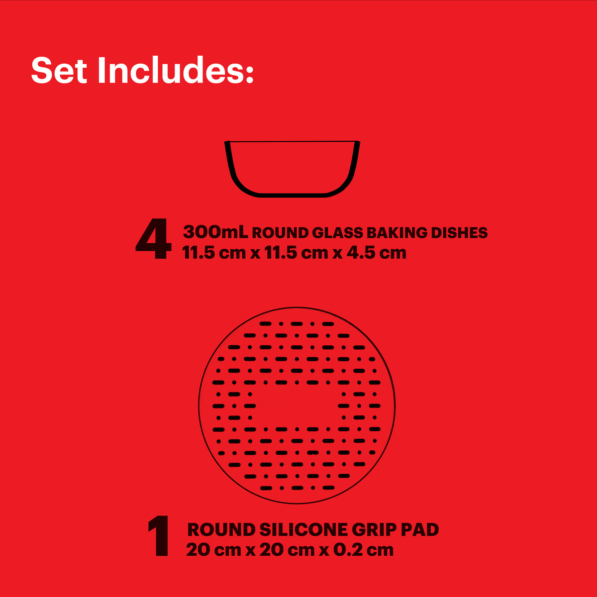 Pyrex® Air Fryer Kit 4 Piece Set – Global Kitchen Brands Australia Pty Ltd