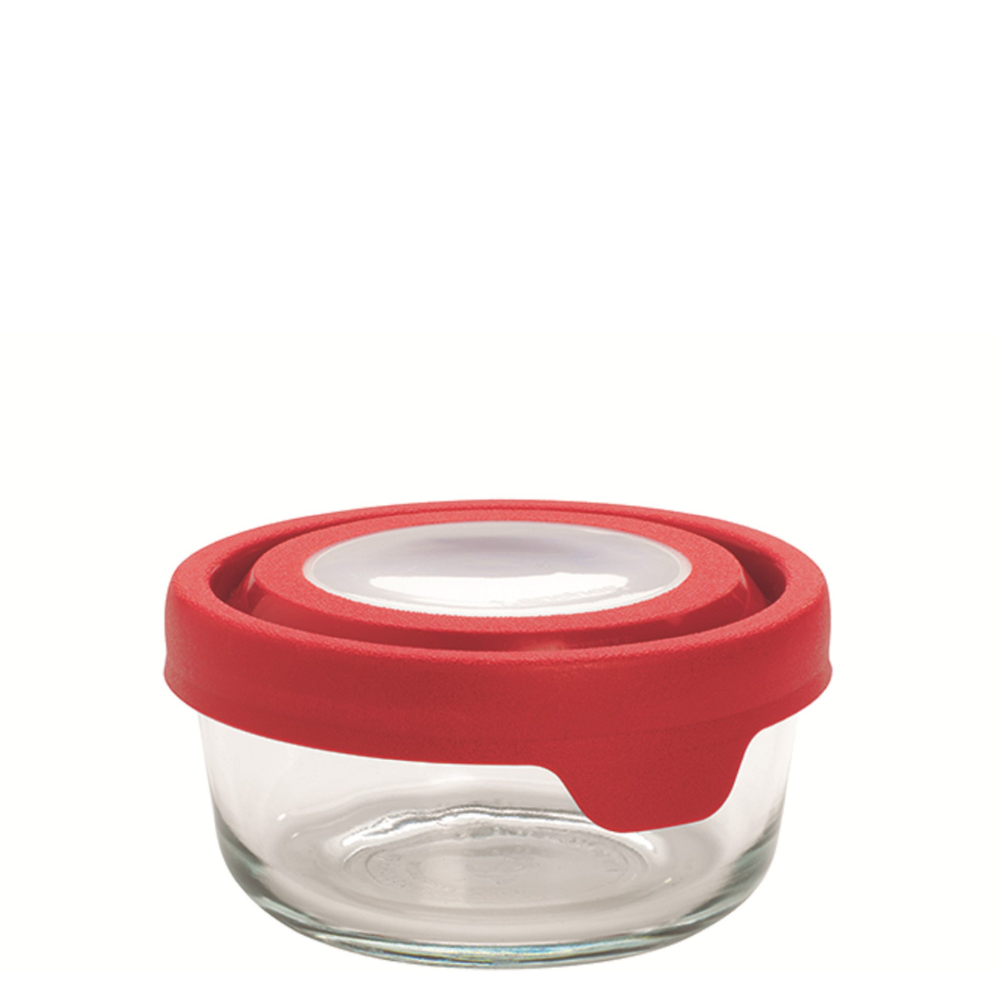 Anchor Hocking® TrueSeal™ Storage Round 2 cup w/Cherry Lid – Global ...