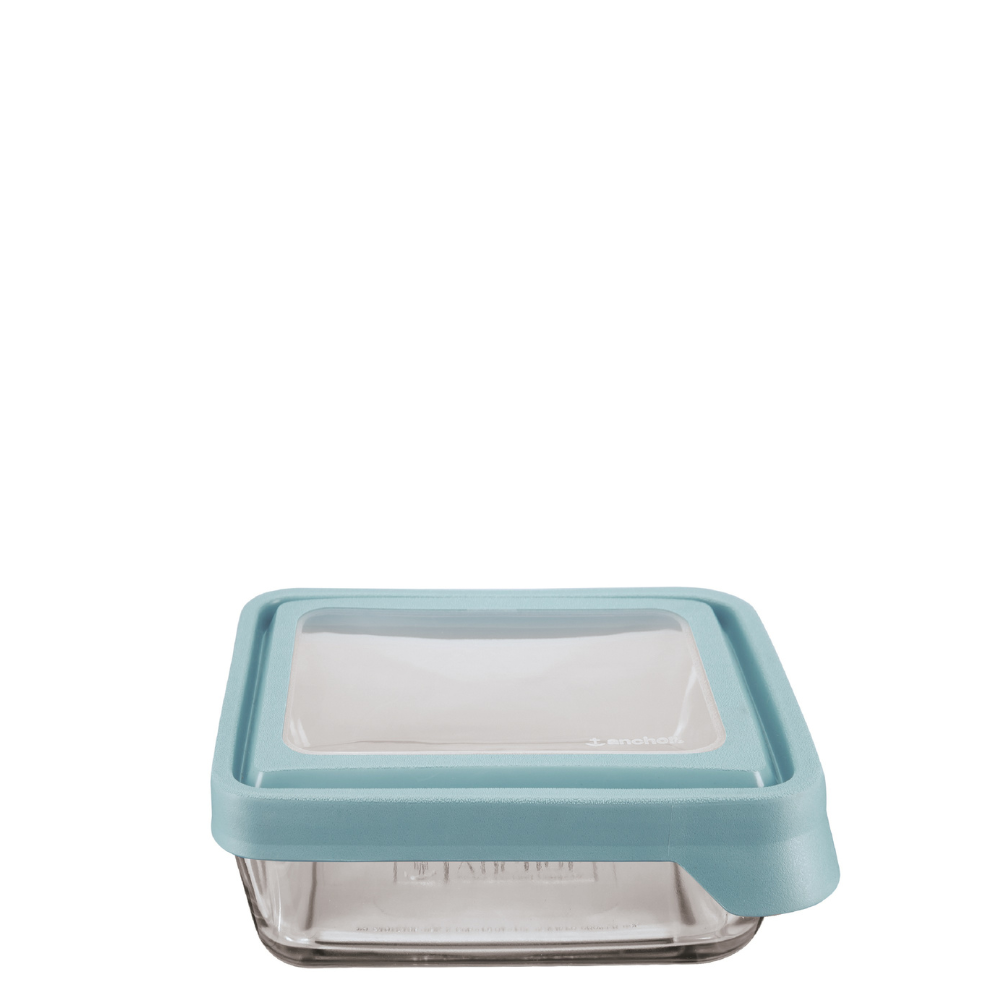 Anchor Hocking® TrueSeal™ Storage Rectangle 4.75 cup w/Blue Lid ...