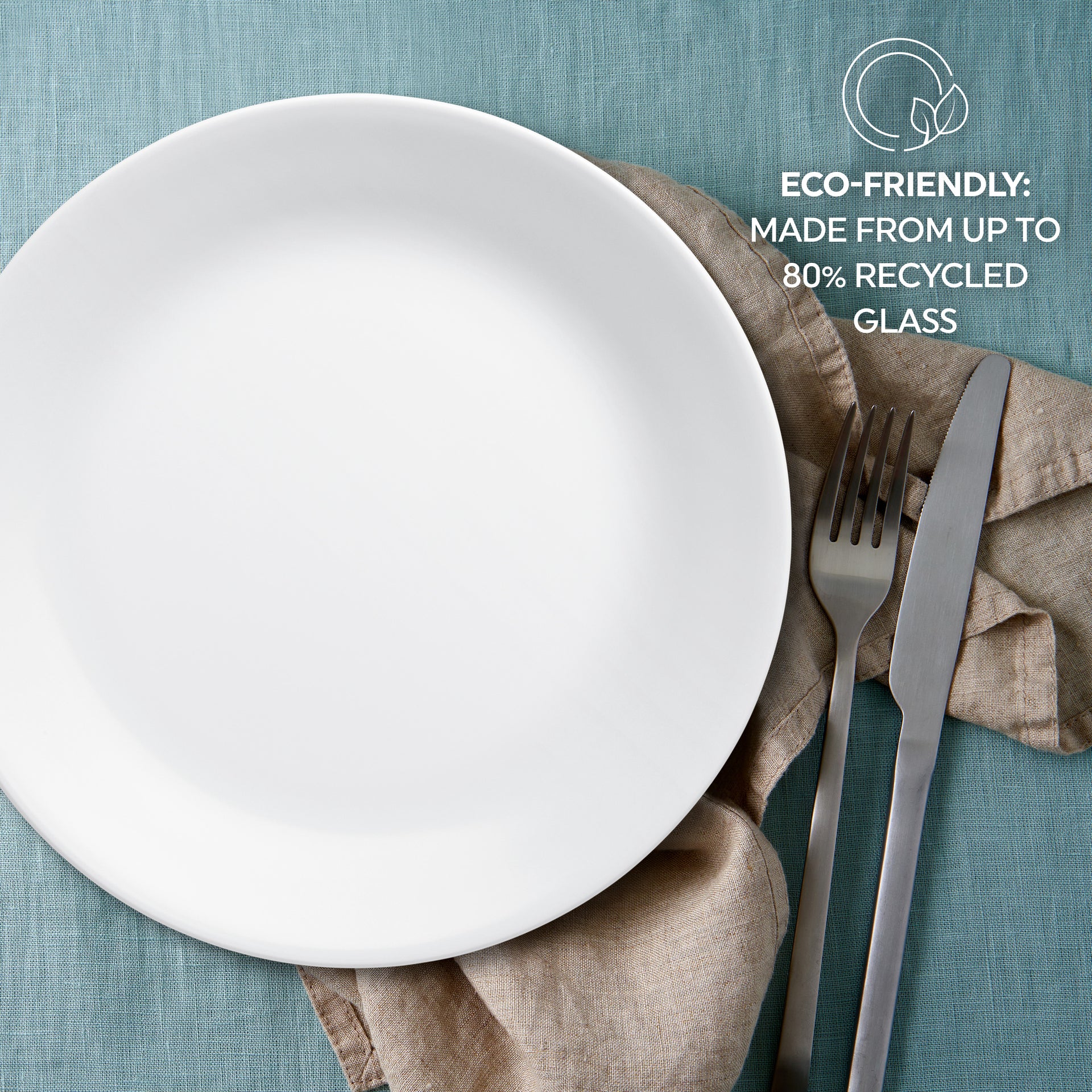 Corelle® Winter Frost White 12 Piece Dinner Set – Global Kitchen Brands ...