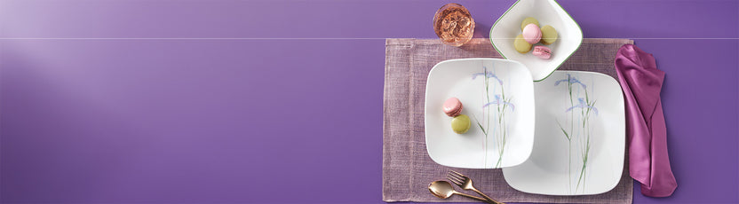 Shadow Iris | Corelle Dinnerware Pattern – Global Kitchen Brands ...