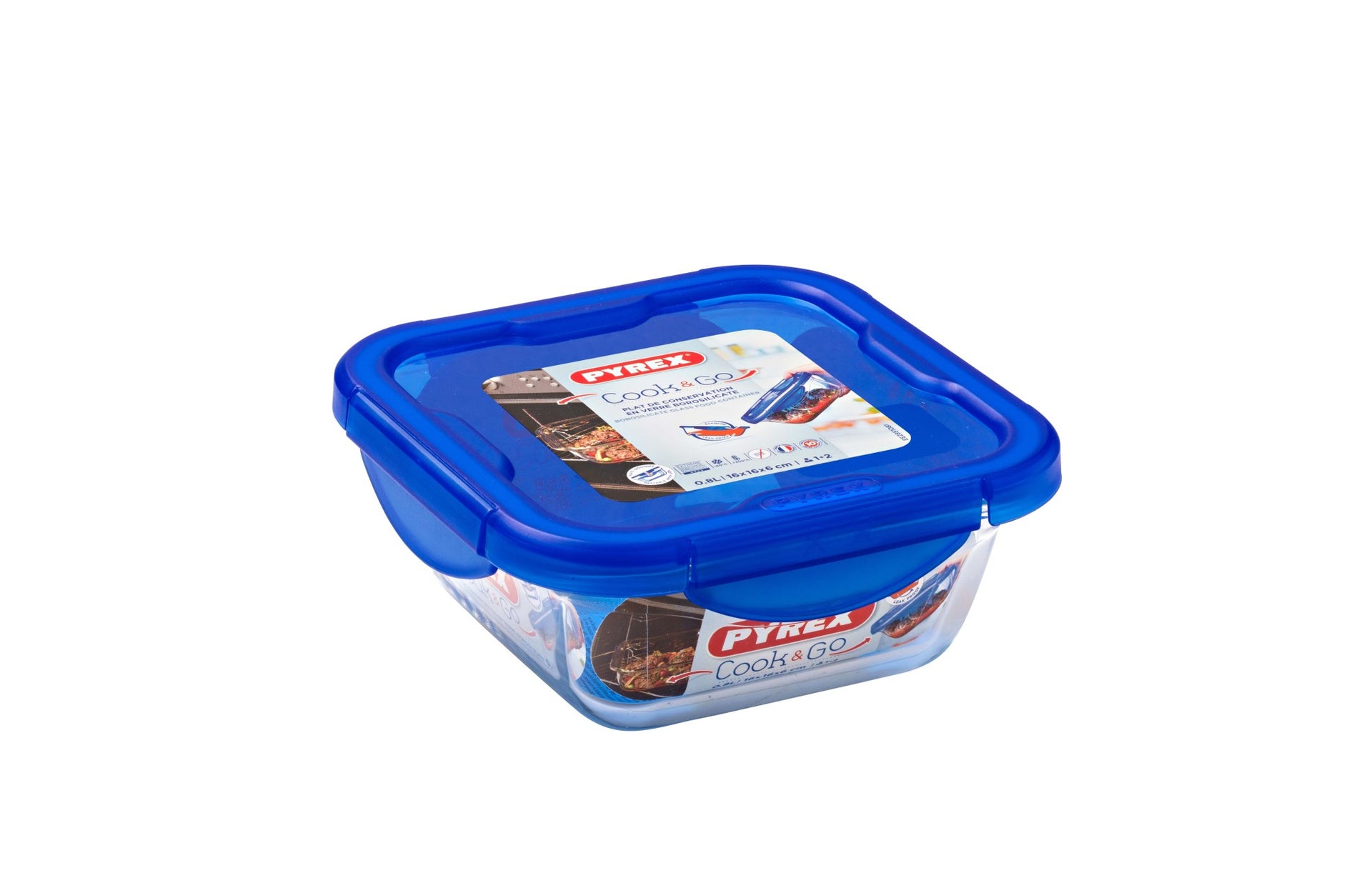 Pyrex Cook & Go Storage 800ml Square – Global Kitchen Brands Australia ...