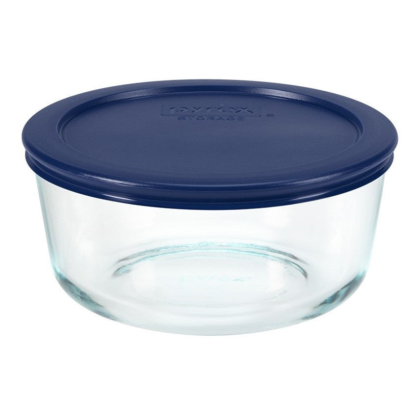 Pyrex Simply Storage Blue Lid 7 Cup Round – Global Kitchen Brands ...