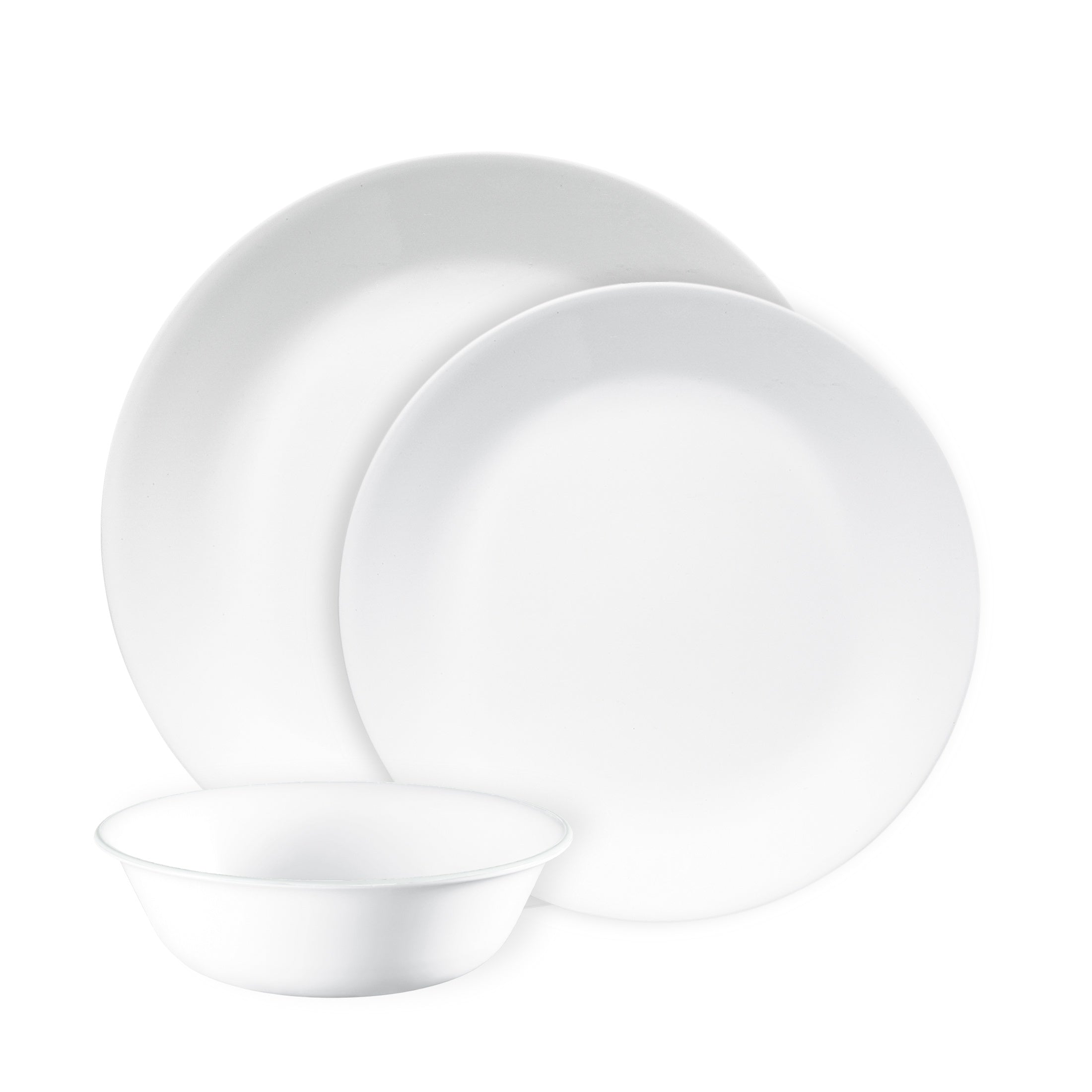 Corelle® Winter Frost White 12 Piece Dinner Set – Global Kitchen Brands ...