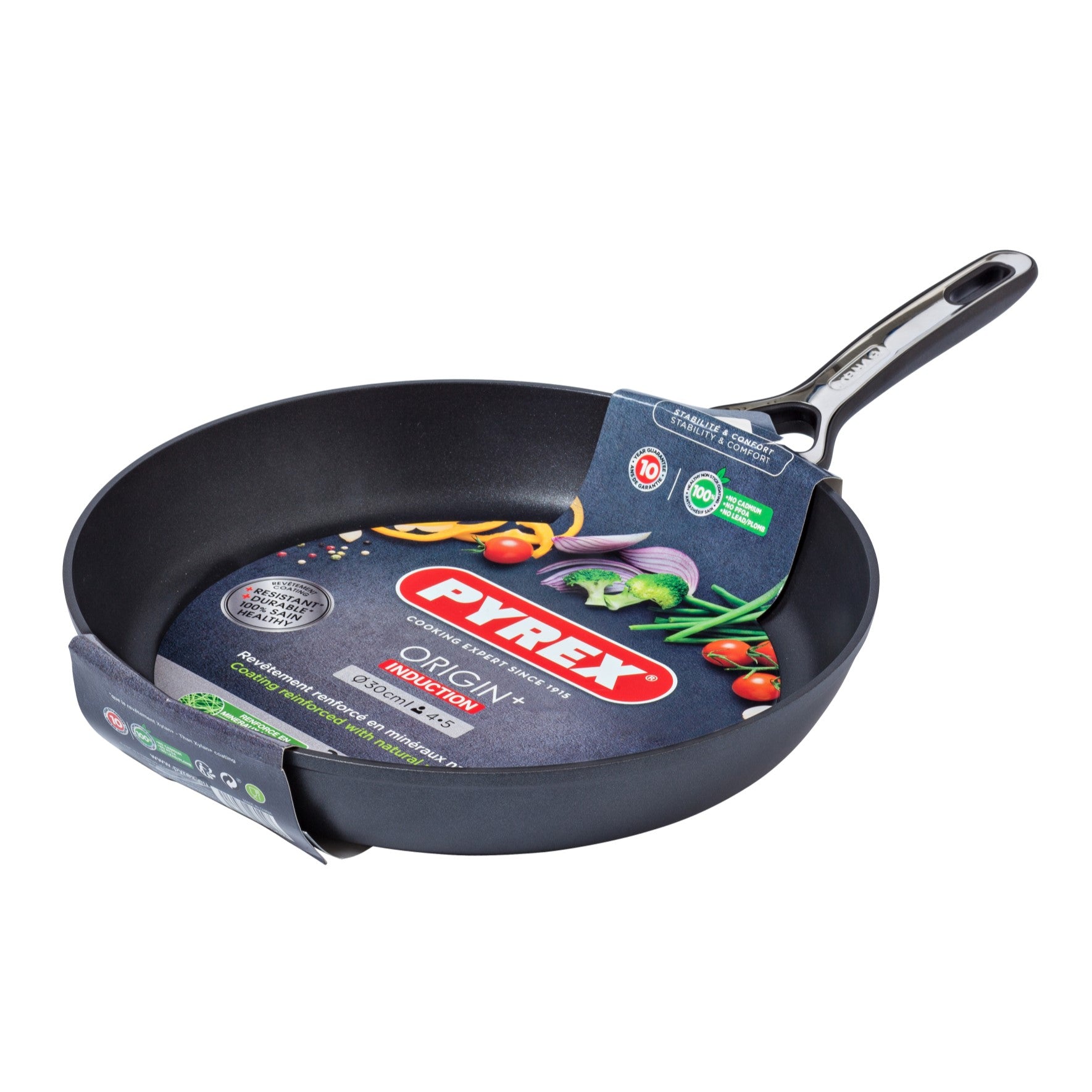 PYREX® Cookware Origin Induction Fry Pan 30cm – Global Kitchen Brands ...